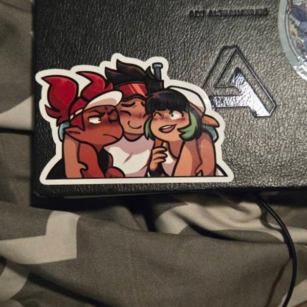 LMK Summer Vinyl Sticker Sheet 4x6 Inch | Wukong Macaque MK | Vinyl ...