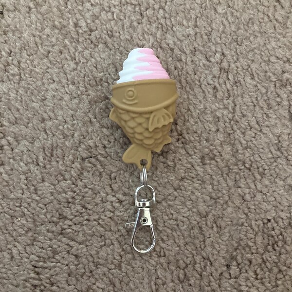 Taiyaki Ice Cream Mechanical Keyboard Fidget Toy: Stress Relief ...