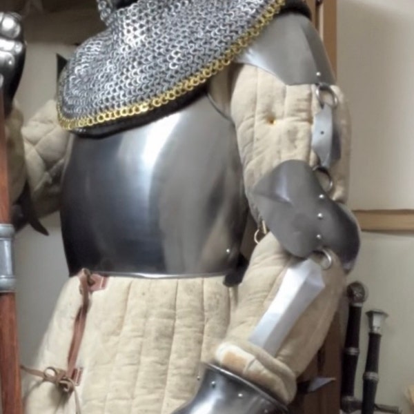 Brigandine Armor for Buhurt Steel Plated 4 Segment Combat Battle Ready ...