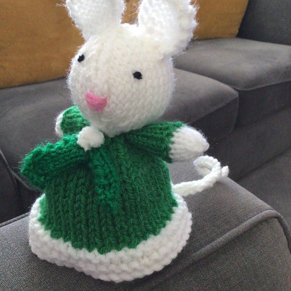 PDF KNITTING PATTERN Mistletoe Mouse Chocolate Orange Cover, Christmas ...