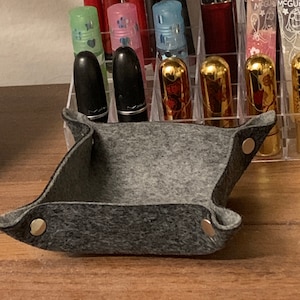 Wool Felt Everyday Carry Landing Pad Phone Mat EDC Valet Tray | Etsy