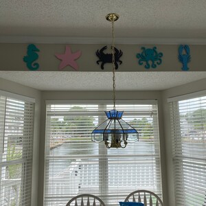 Nautical Shapes Wooden Wall Art Shapes, Wooden Sea Creatures, Sea ...