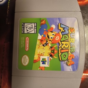 N64 Super Mario 64 Replacement Label Decal Sticker Nintendo - Etsy