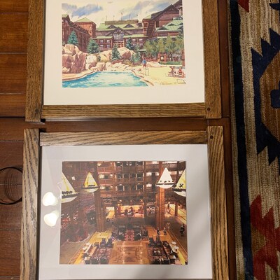 Craftsman Arts and Crafts Mission Picture Frames Multiple Size Options ...