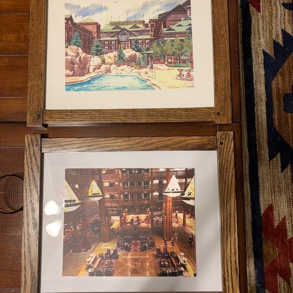 Craftsman Arts and Crafts Mission Picture Frames Multiple Size Options ...