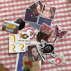 19pcs/pack Japanese Comic Manga Themed Stickers , Die Cut Stickers ...