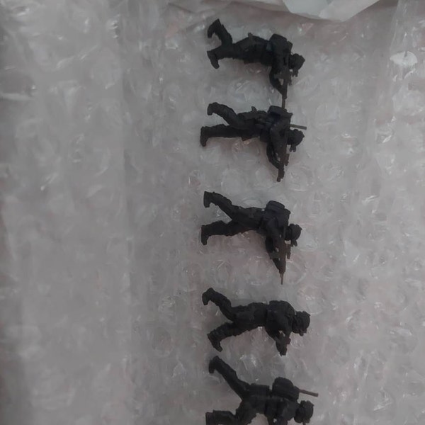 SCP MTF Squad - 3D Printed - 28mm Scale - Miniature Wargaming ...