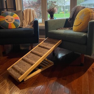 Pet Ramp With Foldable Rails Extra Front Rail - Etsy
