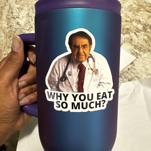 Dr. Nowzaradan Meme Sticker pizza is Not Party of Your Diet Funny ...