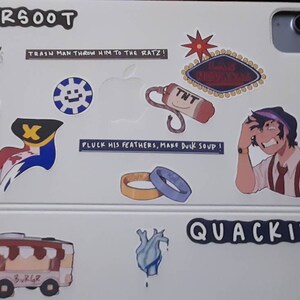 Tommyinnit Sticker Sheet Dream SMP / DSMP L'manberg - Etsy