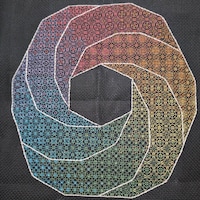 Woven Blackwork Sampler Pattern - Etsy UK