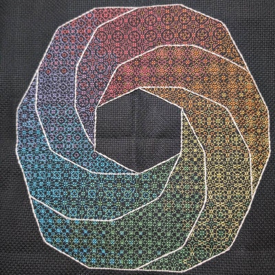 Blackwork Sampler Pattern - Etsy