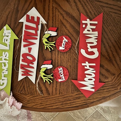 Grinch Hands Ornament, Grinch Ornament, Personalized Grinch, the Grinch ...