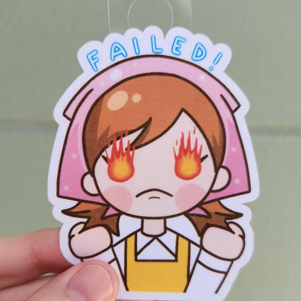 Cooking Game Sticker -fan Art, Aesthetic Cooking Game Sticker, Decals ...