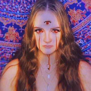 Third Eye / Silicone prosthetic / Resin eyes / Several colours | Etsy