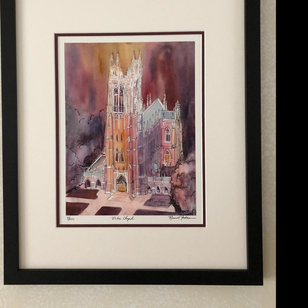 UT Ayres Hall Original Watercolor, Knoxville TN, University of ...