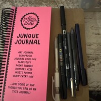 5 X 3.75 MINI JUNQUE JOURNAL for Art Journaling, Scrapbooking, Junk ...