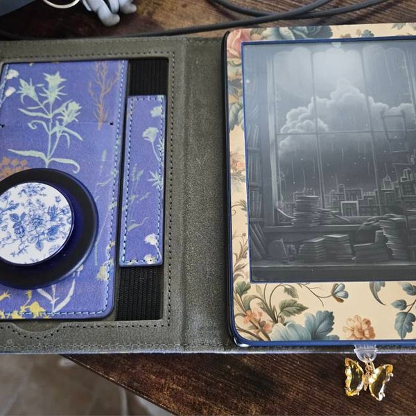 Butterfly Dust Plug Charm, Kindle Charm, iPad Charm, Phone Charm, Micro ...