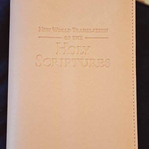 Bible Cover Jw Flexibly Bible Cover Jw Gift Pioneer - Etsy
