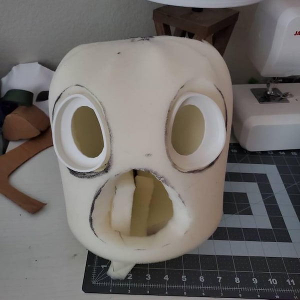 Moth Bug Dragon Fursuit Head Base / 3D Printed in PLA / Customizable ...
