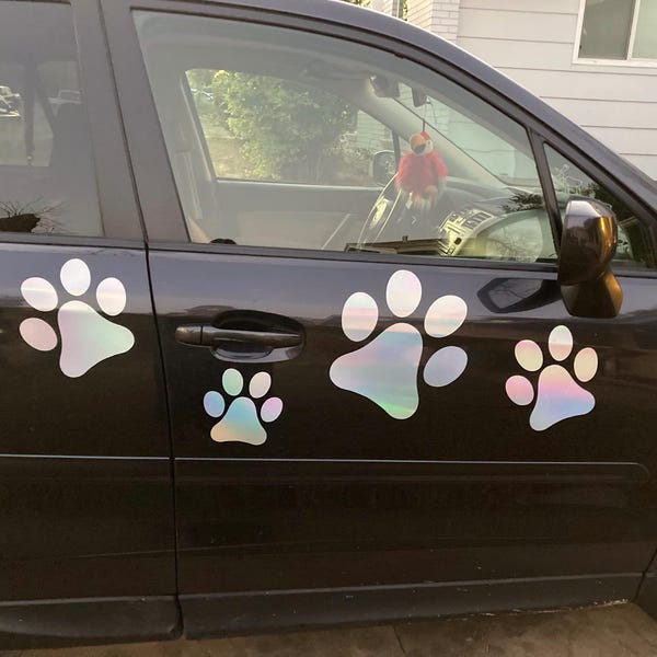 Cow Print Monogram Car Stickerblack and White Cow Print Car Decalsnew ...