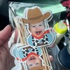 Cowboy Cupcake Toppers Western Birthday Party Decorations My First ...
