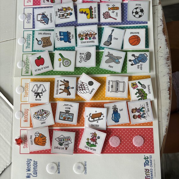 First, Next, Then Transition Board (includes 72 Routine and Activity ...