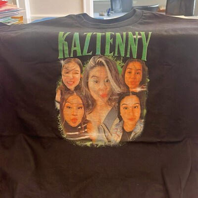 Custom 90s Vintage Bootleg Shirt, Custom Face Shirt, Custom Bootleg ...