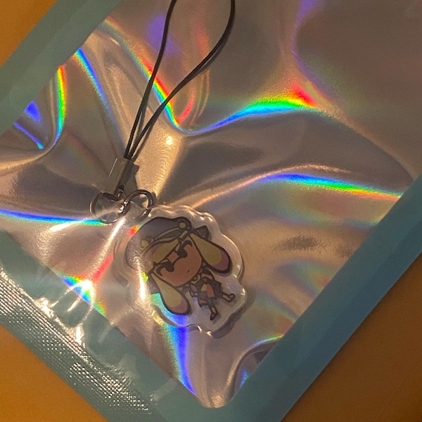 Splatoon Agents Phone Charm - Double Sided, 4 Variations, 1 In ...