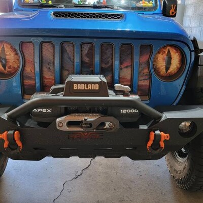 Zombies, Monsters & Hazard Series Headlight Decals - Etsy