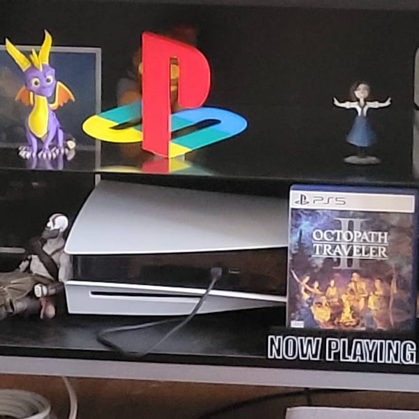 Sony Playstation Logo 7" Shelf Display - Retro Video Games PS1 Logo - Etsy