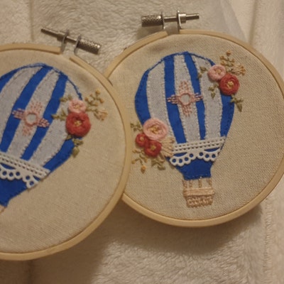 Large Oval Embroidery Necklace Kit, Pendant Frame for Embroidery and ...