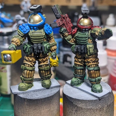 Silencer 40mm Trident Studios Hero RPG - Etsy