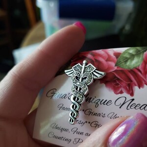 Police EMT Fire Caduceus Needle Minder - Etsy