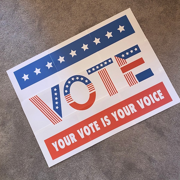 Vote Out Stupid PRINTABLE Protest Poster | Anti Trump Protest Sign - Etsy