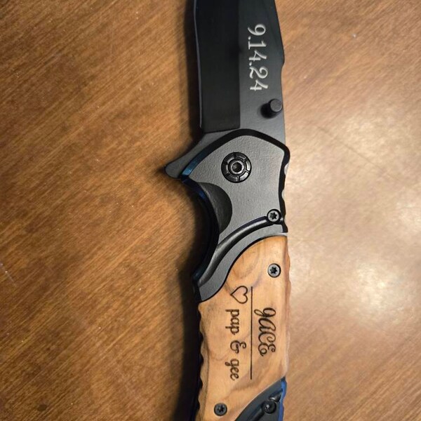 Personalized Gift Knives Handmade Mens Boyfriend Gift for Him, Fathers ...