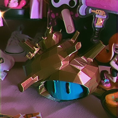 Splatoon Inspired Super Sea Snail Replica Statue. - Etsy