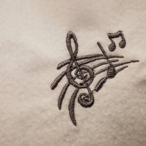 Music Notes Machine Embroidery Design - Etsy