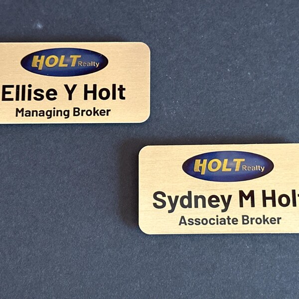 Magnetic Name Tags - Logo Name Badges for Work - Industry Name Tags ...