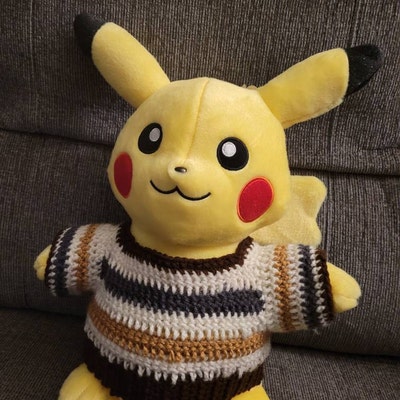 DIGITAL PDF PATTERN Crochet Build a Bear Pullover Sweater - Etsy