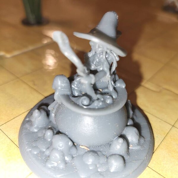 Slime Witch Miniature | Twin Goddess Miniatures | Tabletop RPG ...