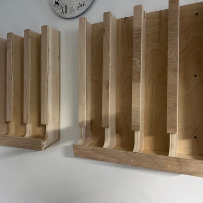 2 Row 18 Can Wall Storage Rack - Etsy