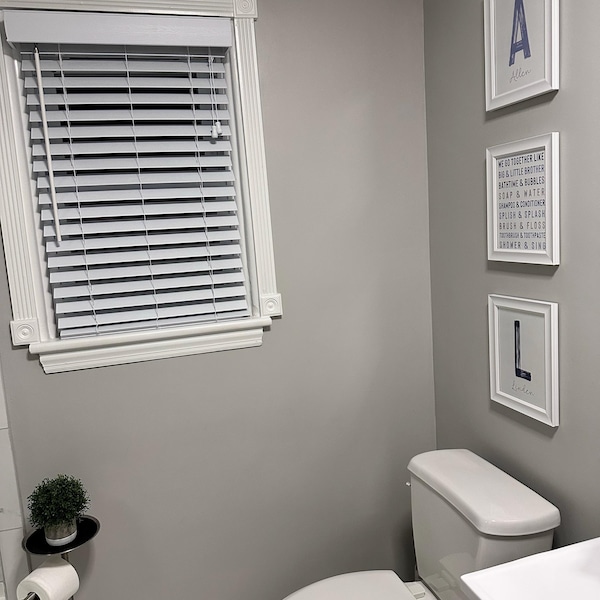 Personalized Kids Bathroom Sign for Kids Bath, Kids Bathroom Wall Decor ...