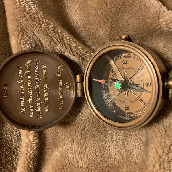 Army Gift, Engraved Army Compass, Personalized Army Compass, Army ...