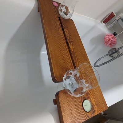 Rustic Console/radiator/hallway Table 15cm Wide, Reclaimed Scaffold ...