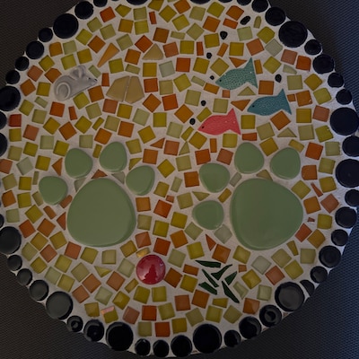 Ceramic Seashell and Sea Creature Tiles, 12pcs, Variety Blues and ...