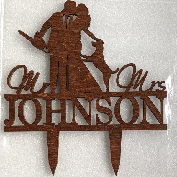 Logger Cake Topper, Lumberjack Wedding Cake Topper, Wedding Cake Topper ...