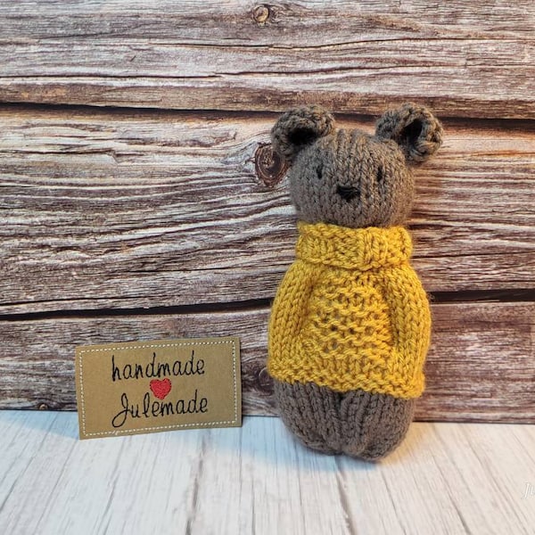 Pocket Buddies No4 - KNITTING PATTERN (with Bonus) - Etsy