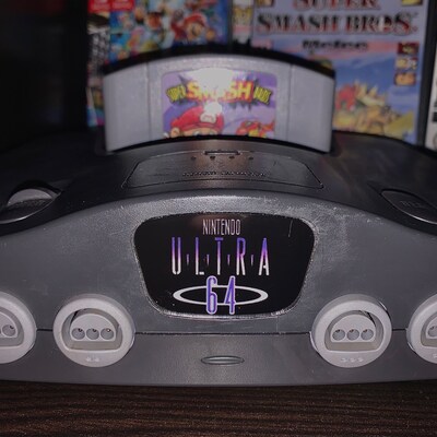 Purple Ultra 64 Custom Nintendo 64 Jewel, Badge, Faceplate - Etsy