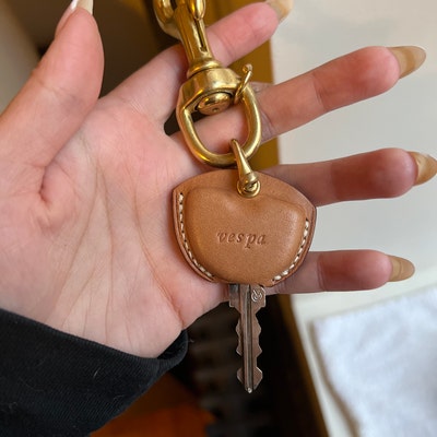 Leather Key Holder/ Personalized Style With Unique Key Ring / Engrave ...